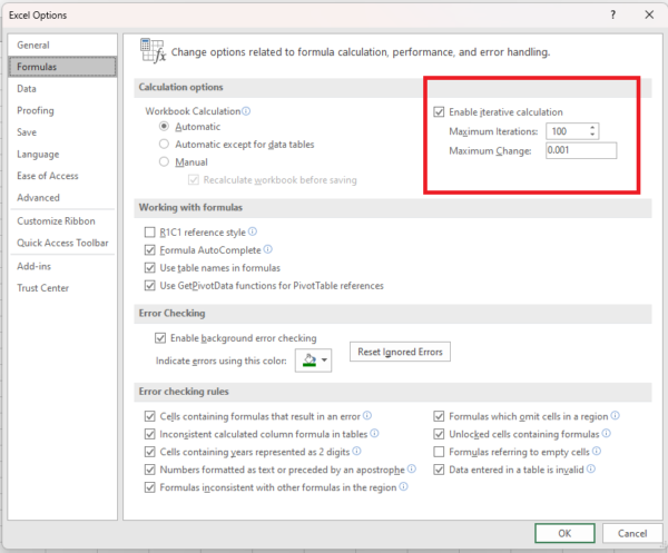 Lesson#213: How to Fix Circular Reference Error in Excel - Excelabcd