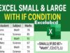 Lesson#259: Using SMALL Function with IF Condition in Excel (Based on ...